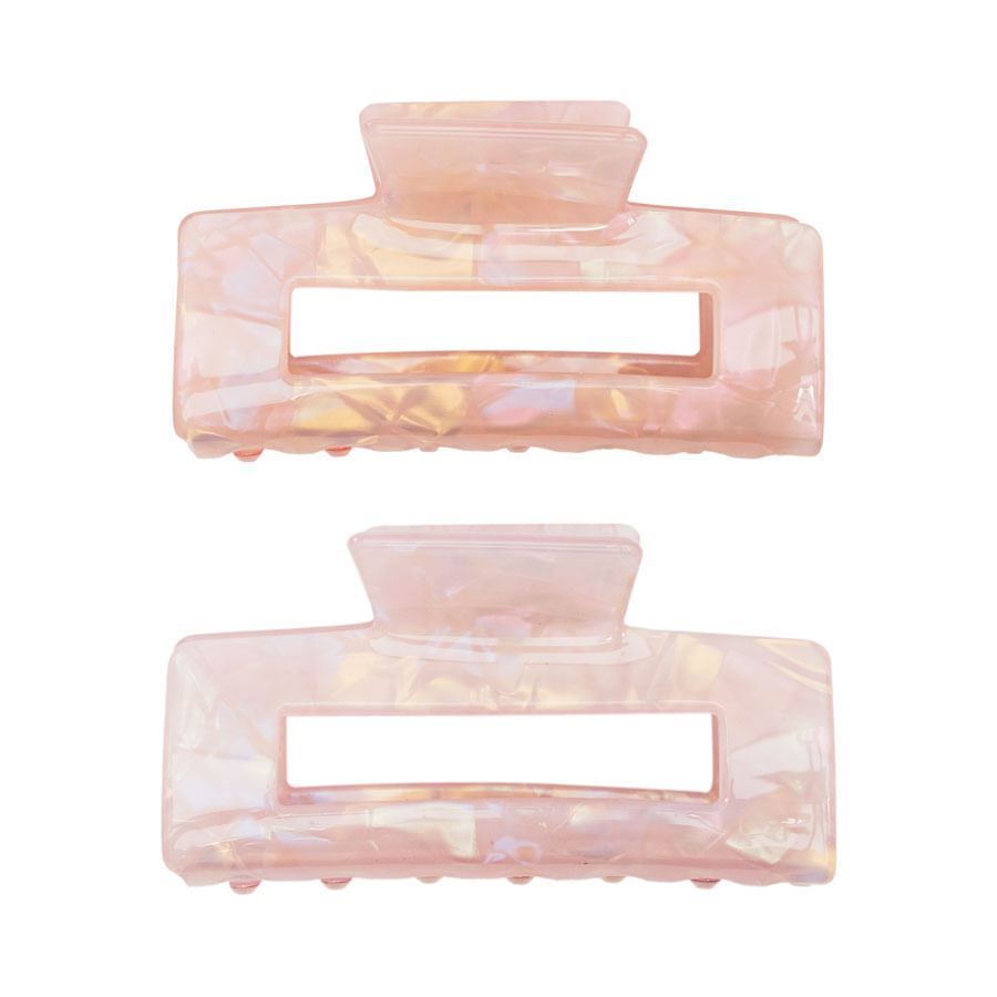 Kit X2 Hair Clip Rectangular Ref Hct2329
